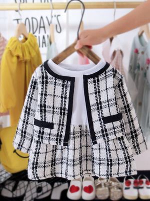 Buy Oh Rare White Western Style Girls Suit Jacket and Dress Suit (Set ...