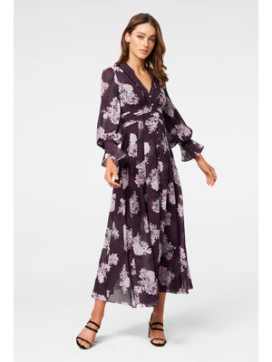 Buy Forever New Natalia Lace Trim Maxi Dress Online