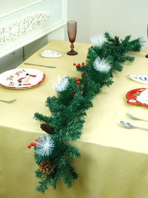 Buy Little Surprise Box Deep Green Christmas Garland For Home And Table ...