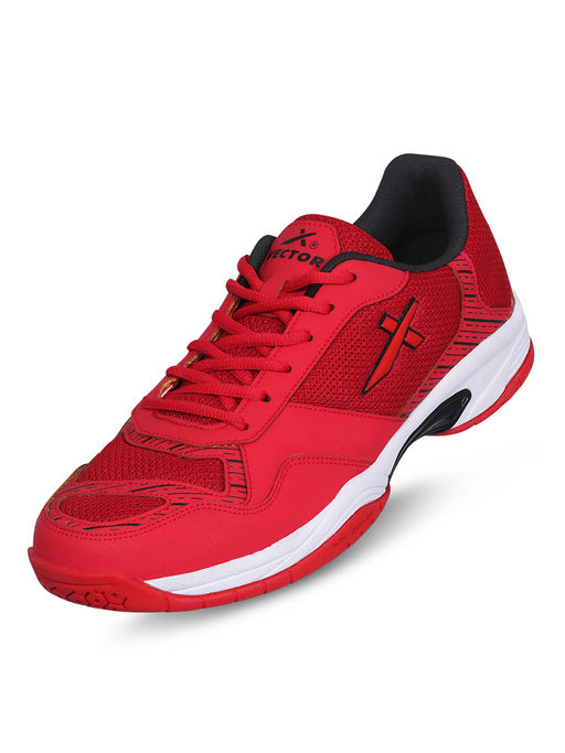 vector x red shoes