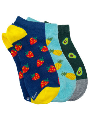 Buy Mint & Oak Feminine Flare Socks (Pack of 3) Online