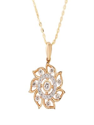 Buy WHP Jewellers Sun Shine Diamond Pendant Online
