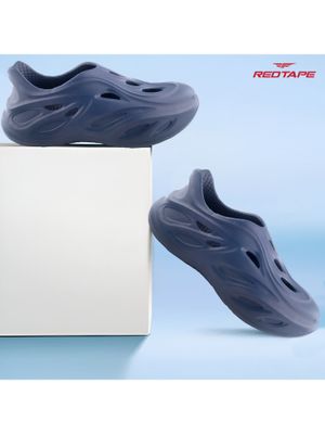 Buy Red Tape Mens EVA Comfort Clogs - Navy Blue Online