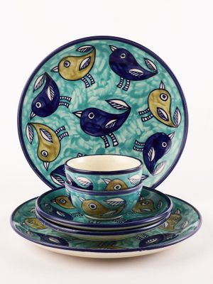 The Decor Mart Dinnerware : Buy The Decor Mart Whimsical Birds Dinner ...