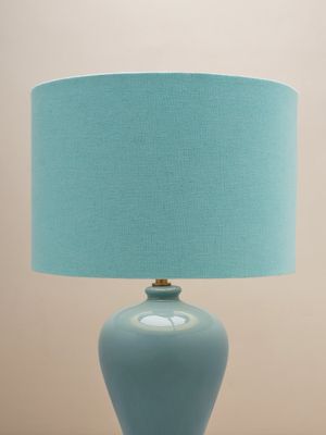 Pure Home + Living Lighting : Buy Pure Home + Living Blue Linen Lamp ...