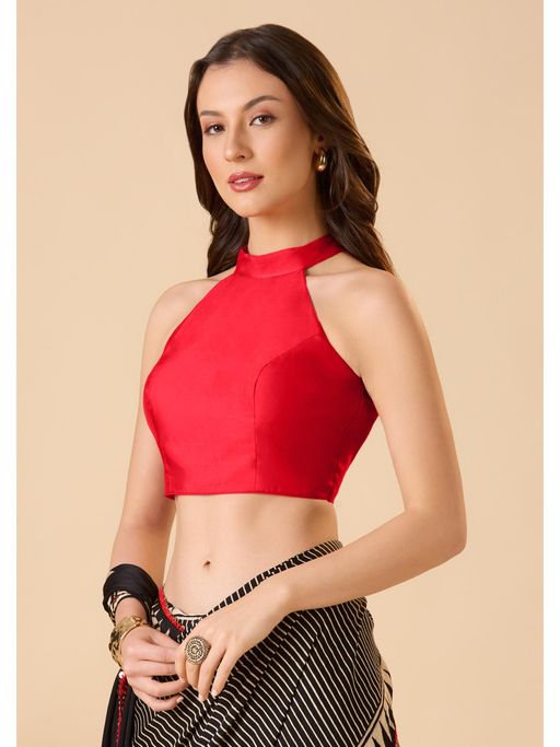 halter neck blouse cutting