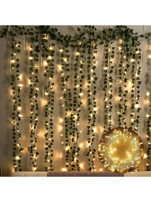 Buy Special You Aesthetic Artificial Green Vines & Fairy Led Light ...