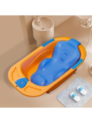 Buy StarAndDaisy Blue Baby Bath Tub with Bath Chair Online