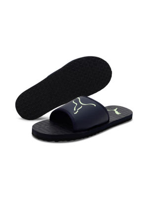 Puma Sliders : Buy Puma Stellar Slide V6 Unisex Blue Sliders Online ...