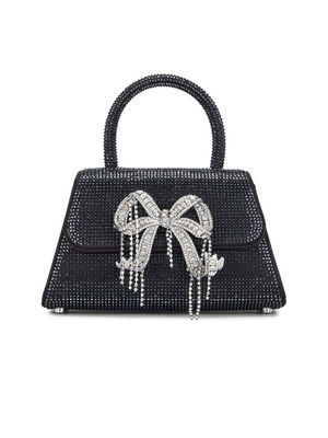 Buy self-portrait Rhinestone Mini Bow Bag Online
