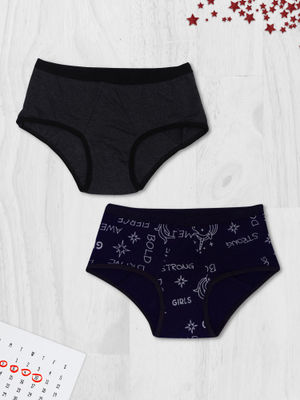 Buy D'chica Anti Microbial Lining Period Panties for Girls, No Pad ...