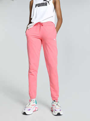 Buy Puma Motion Womens Pink Joggers Online