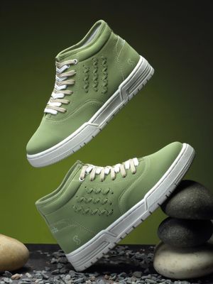 Buy SOLETHREADS Twist Mint Solid Women Sneakers Online