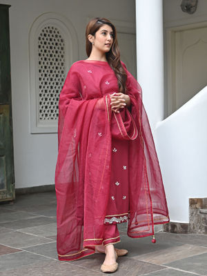 Buy Urbanstree Barkha Suit Set (Set of 3) Online