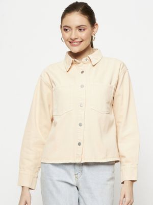 Buy CAMLA Women Beige Jacket Online