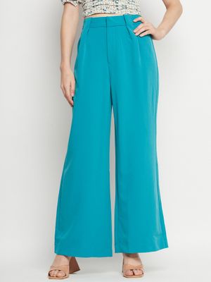 Buy CAMLA Women Turquoise Trouser Online