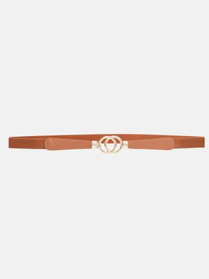 Buy Kazo Adjustable Thin Belt - Tan Online