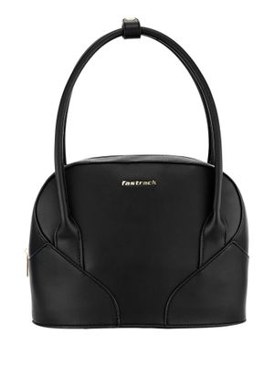 Buy Fastrack Womens Small Solid Structured Everyday Shoulder Bag (Ebony ...