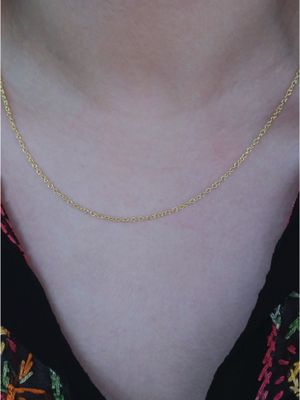 Buy ANUSHKA JAIN JEWELLERY Gold 925 Plain Chain Online