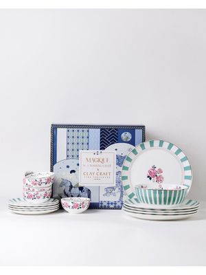 Buy The Wishing Chair Portrait of A Rose Dinner Plate Online