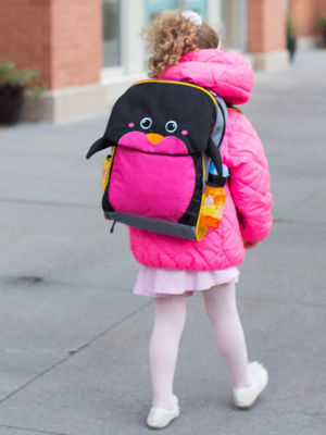 Buy My Milestones Kids 3D Animal Series Fun Pre-School Backpack-Penguin ...