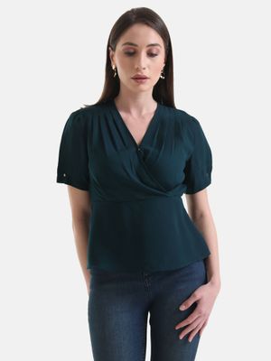 Buy KAZO Pleated Wrap Top Online