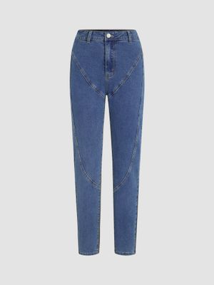 Buy Cider Denim Patchy Cigarette Jeans (S) Online
