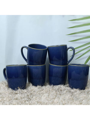 Buy MESA Bullet Mug 11 Set of 6 New Blue Online