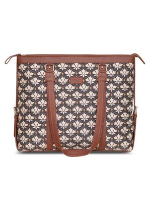 Buy Zouk Womens Handcrafted Vegan Bidri Kaiser Office Bag - Fits Upto ...