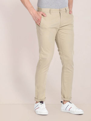 Buy U.S. POLO ASSN. Austin Regular Fit Dobby Chinos Online