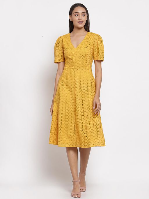 Buy Stylish Mustard Dresses Collection At Best Prices Online