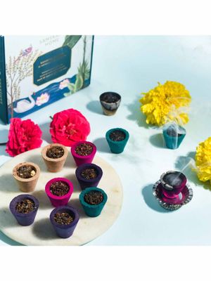 Buy Samskara Home Sampoorna Havan Sangrah Sambrani Incense Cups Online
