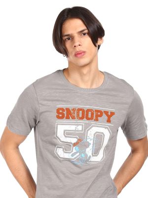 Colt T-Shirts : Buy Colt Men Grey Cotton Graphic Print T-Shirt Online ...