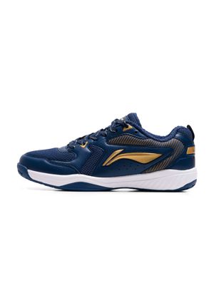 Buy Li-Ning Ultra Iv Non-marking Cushion Badminton Shoe (navy, Gold ...