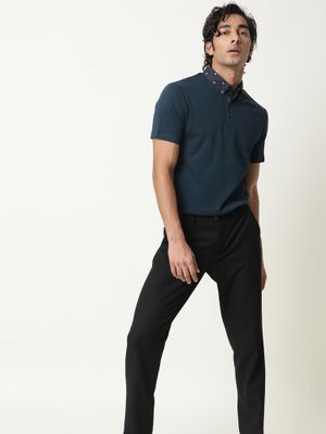 Buy RARE RABBIT Ringers Petrol Polo Online