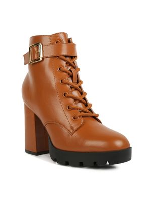 Buy London Rag Tan Lace Up Boots Online