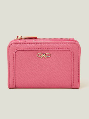 Buy Accessorize London Women's Pink Bow Wallet Green Online