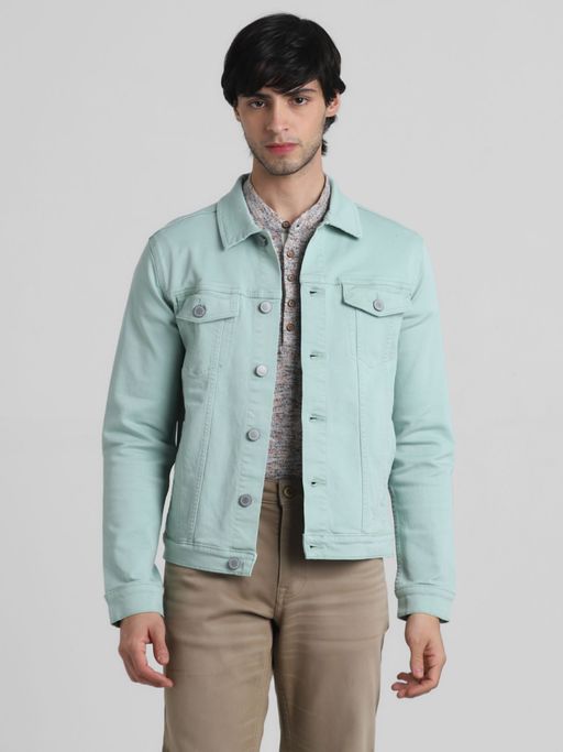 Buy Stylish Green Denim Jackets Collection At Best Prices Online