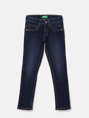 Buy United Colors of Benetton Solid Slim Fit Jeans Online
