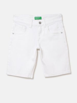 Buy United Colors of Benetton Solid Regular Fit Shorts Online