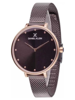 Buy Daniel Klein Black Premium Round Dial Analog Watch For Women ...