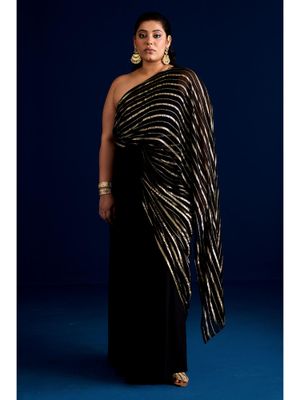 Buy Aapro Label Zahavi Concept Black Dress (XS) Online