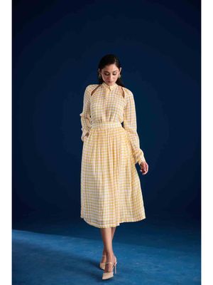 Buy Aapro Label Lenara Yellow Co-Ord Set (XS) Online