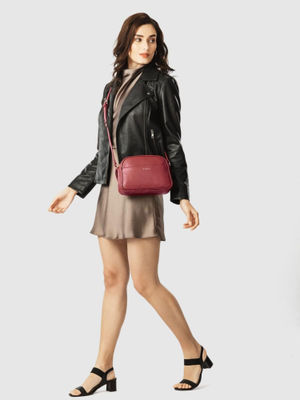 Buy SENNES Fortuna Red Crossbody Bag Online