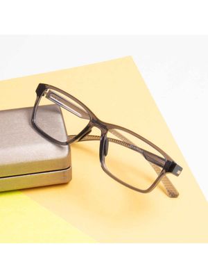 Buy TED SMITH Rectangular Grey Spectacles for Mens Womens (54) Online