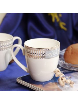 Buy Vigneto White Lines Mug (Pack of 6) Online