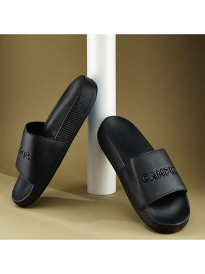 Buy Campus Sl-457 Men's Black Sliders (UK 10) Online