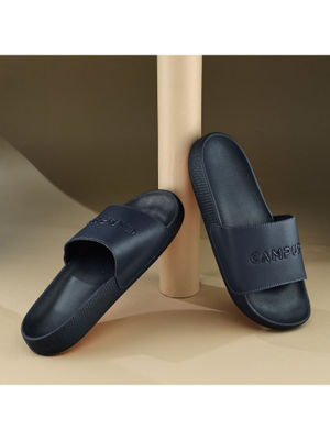 Buy Campus Sl-457 Men's Navy Blue Sliders (UK 10) Online