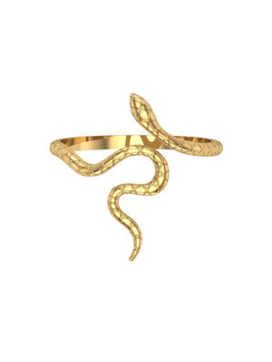 Buy Raf The Label Fine Jewellery 14K Gold Snake Ring (6) Online