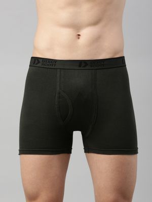 Buy Dixcy Scott Trunks For Men Cotton Underwear Olive Online